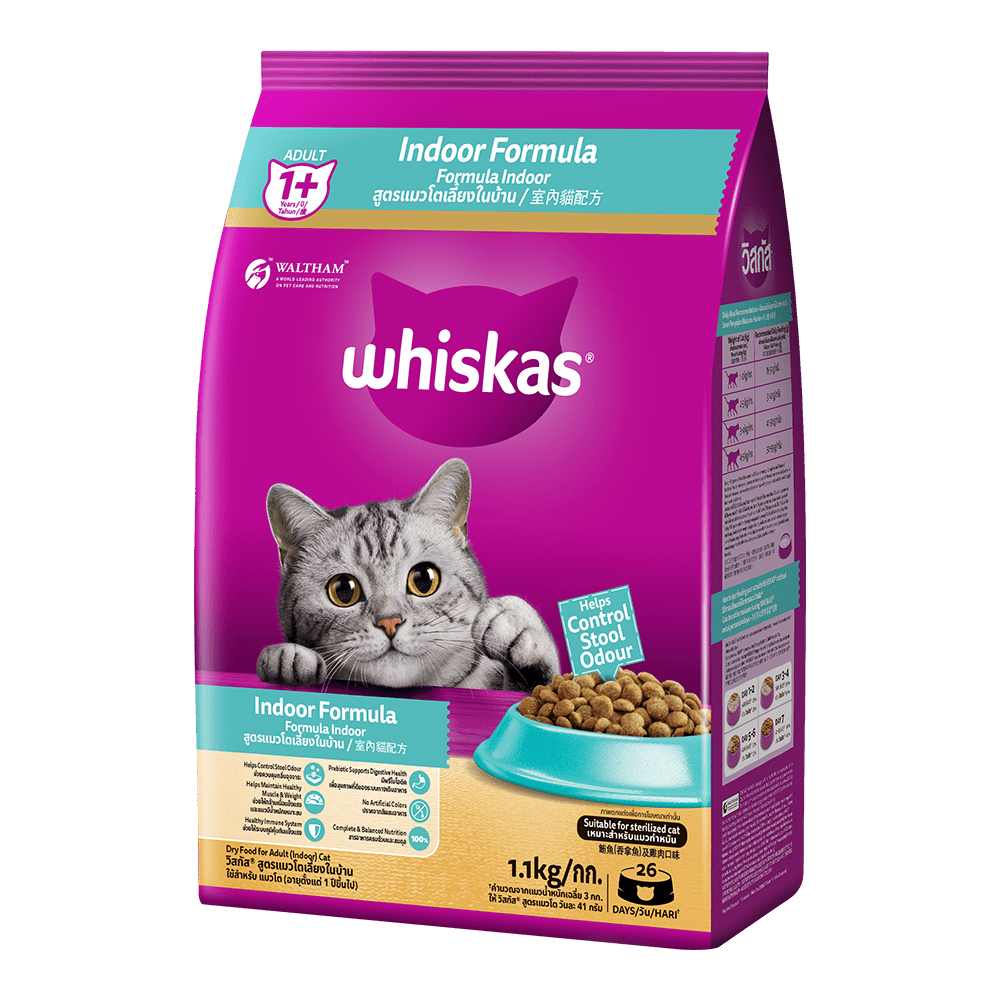WHISKAS® Adult Indoor Formula